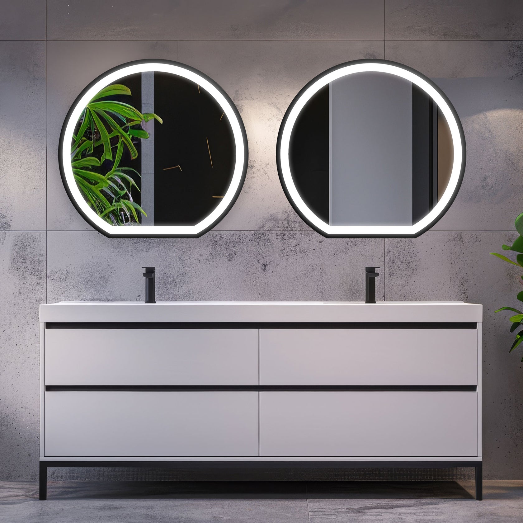 Escher Lighted Mirror – Séura