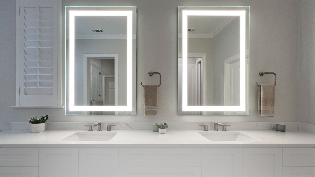 Forte Round Lighted Mirror – Séura
